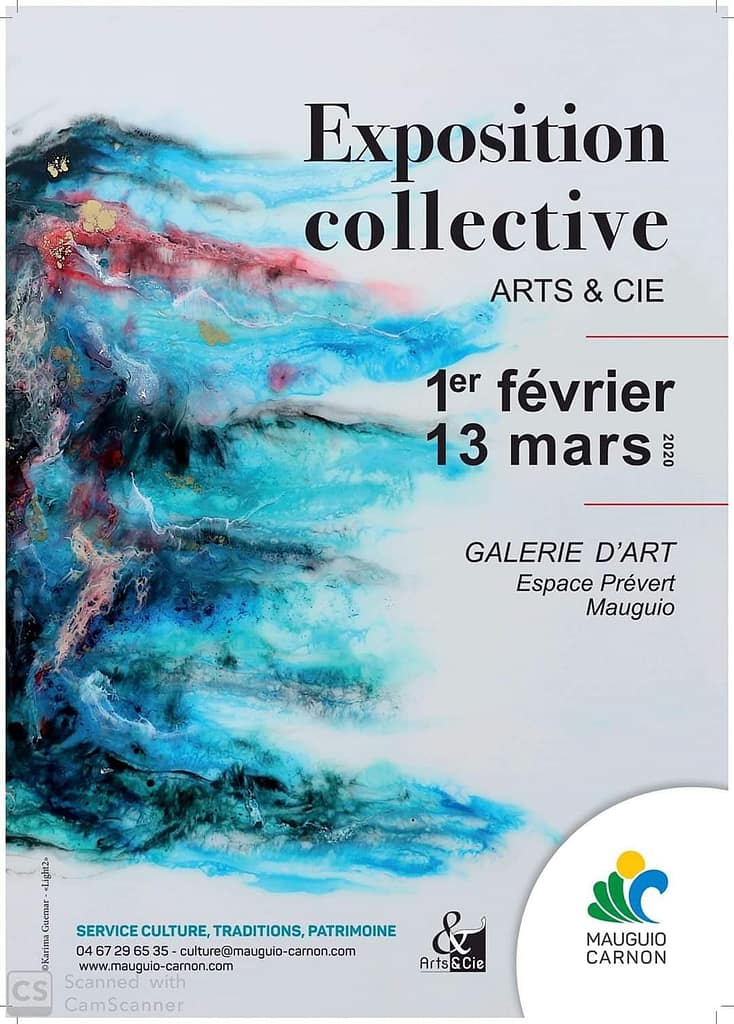 Exposition collective Arts&Cie - Odile Escoffier, Artiste - Peintre